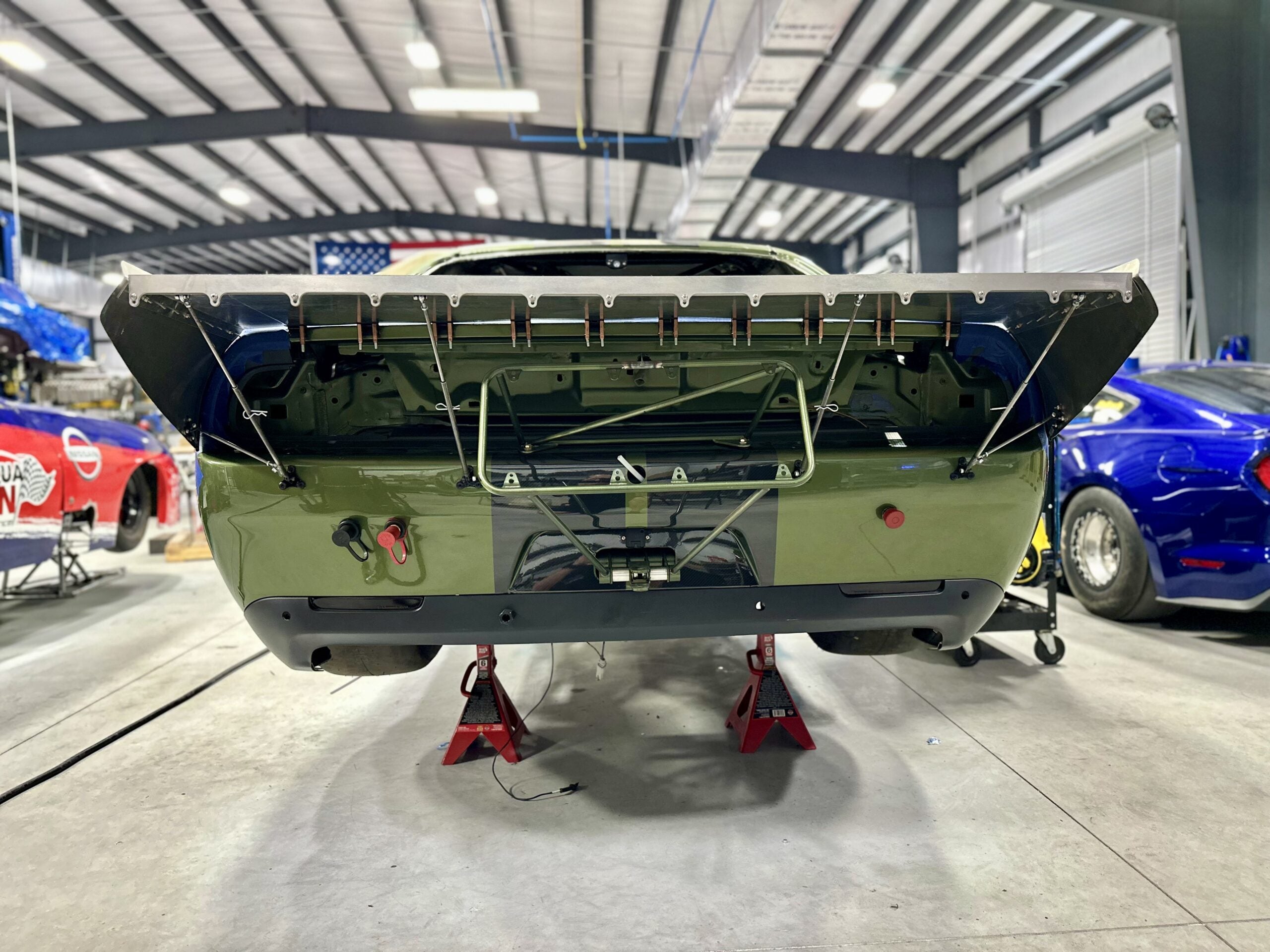 Custom Race Car Challenger Drag Wing | Redeye Racecars